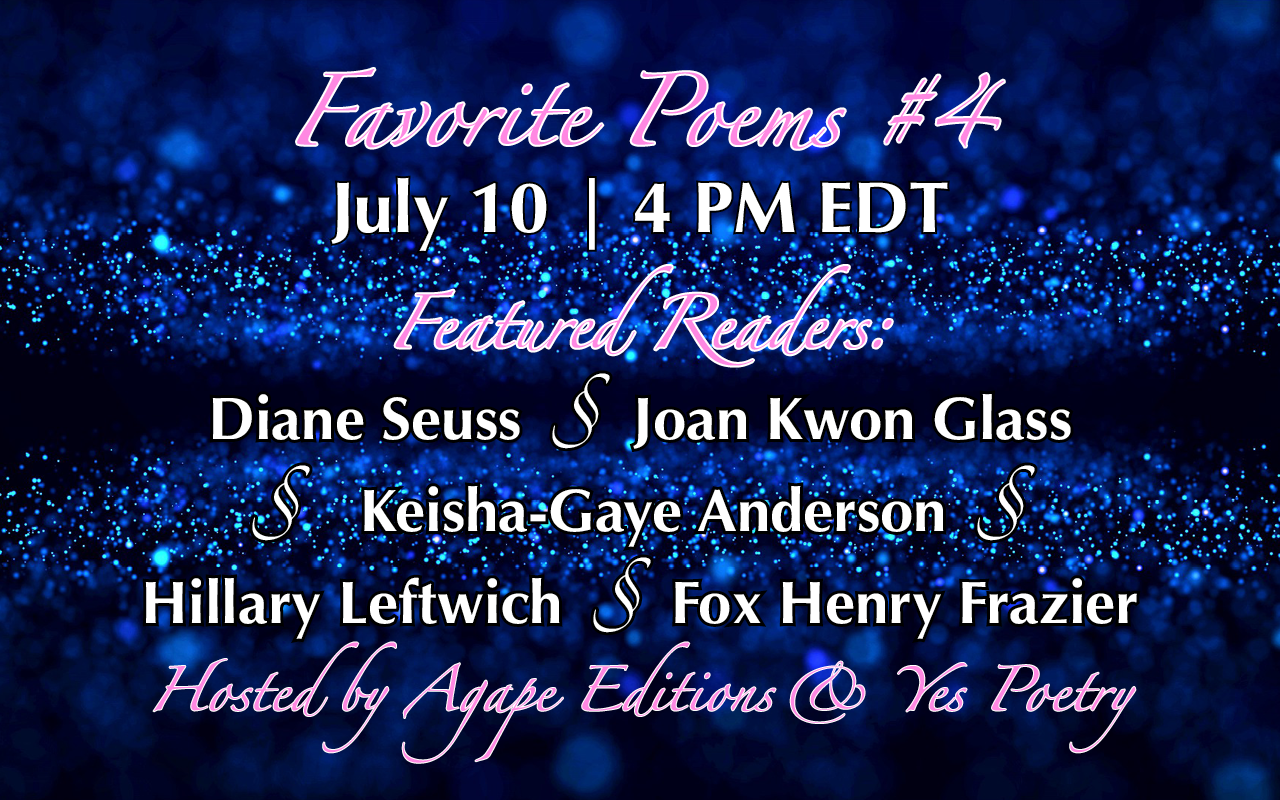 Favorite Poems Reading Series – Agape Editions